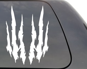 Claw decal | Etsy