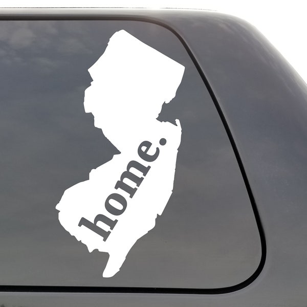 New Jersey Car Decal - Etsy