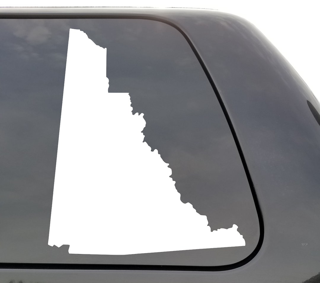 Yukon Decal Yukon YT Decal Home Province Decal Car Decals - Etsy
