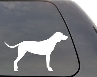 Walker Hound Vinyl Decal Treeing Dog Coonhound Puppy Die - Etsy