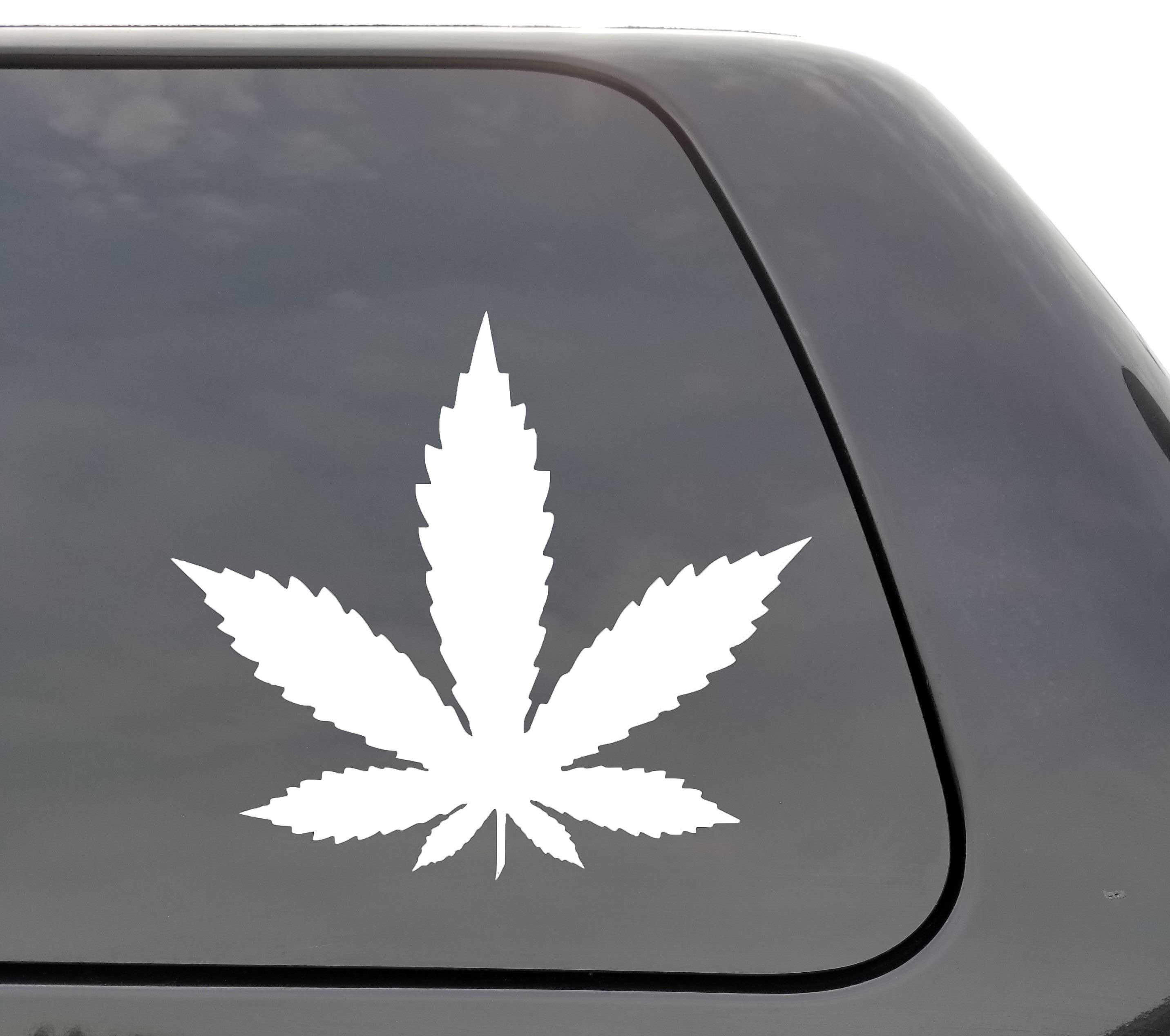 Marijuana Leaf Vinyl Decal Cannabis Leaf Pot Leaf | Etsy