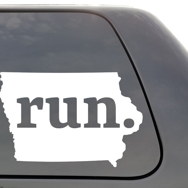 Iowa Hawkeye Window Decal - Etsy