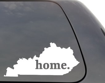 Kentucky Home Decal - Etsy