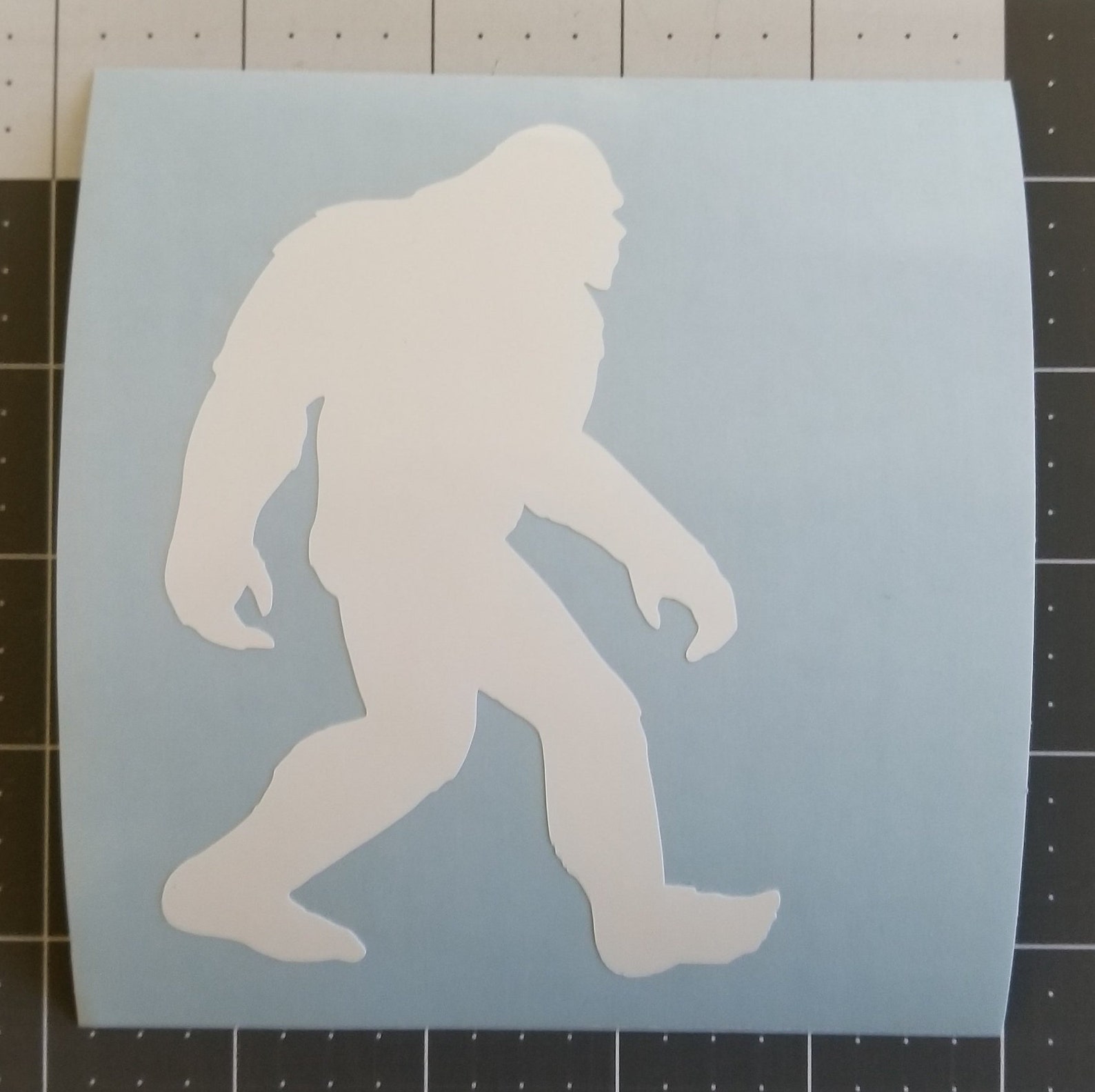 Bigfoot Vinyl Decal | Etsy