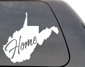 West Virginia Decals - Etsy