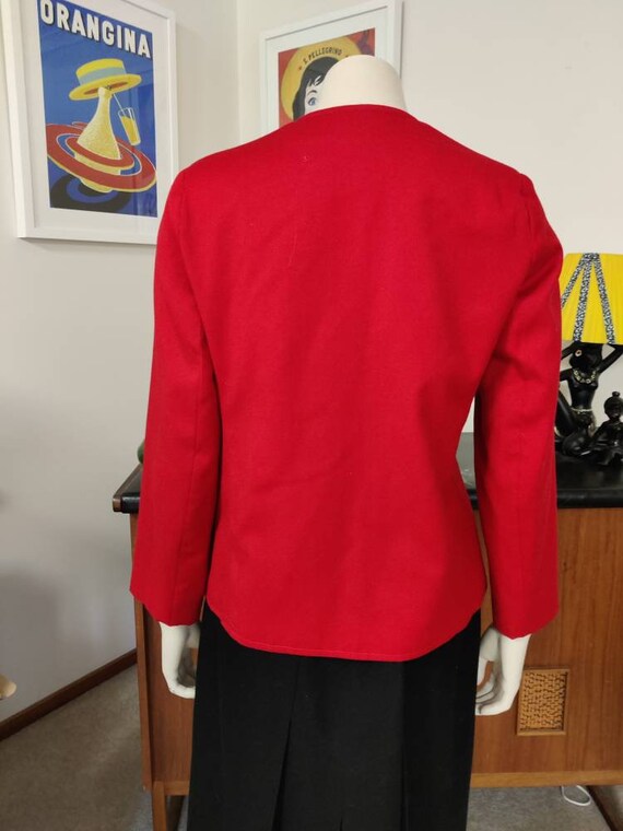 Jean Pascal fine wool collarless jacket beautiful but… - Gem