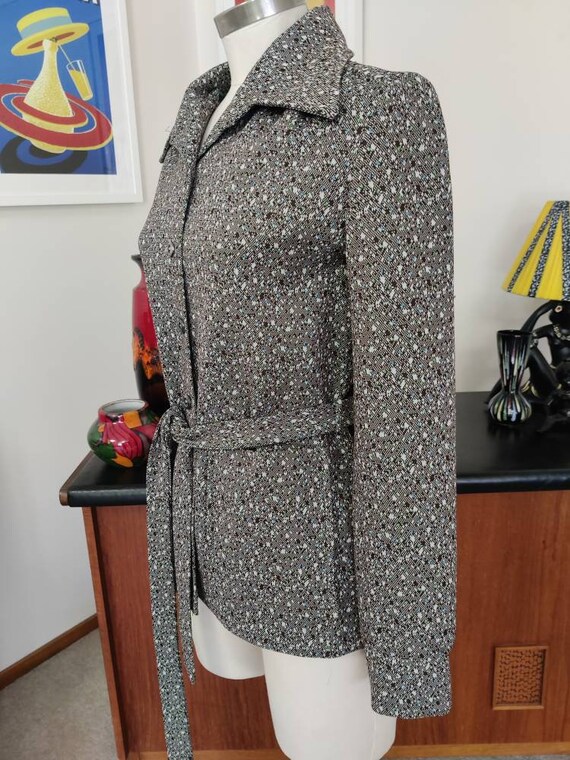 1970s Jaffa of Melbourne poly large sharp collar tie … - Gem