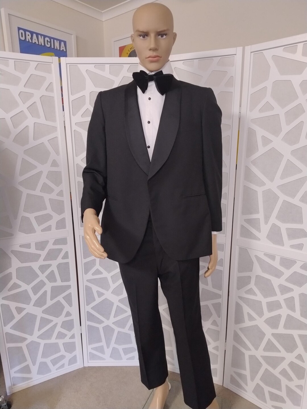 Keith Courtenay 1970s Wool Terylene Formal Dinner Suit Medium Chest ...