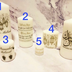 Ramadan Candles - Etsy