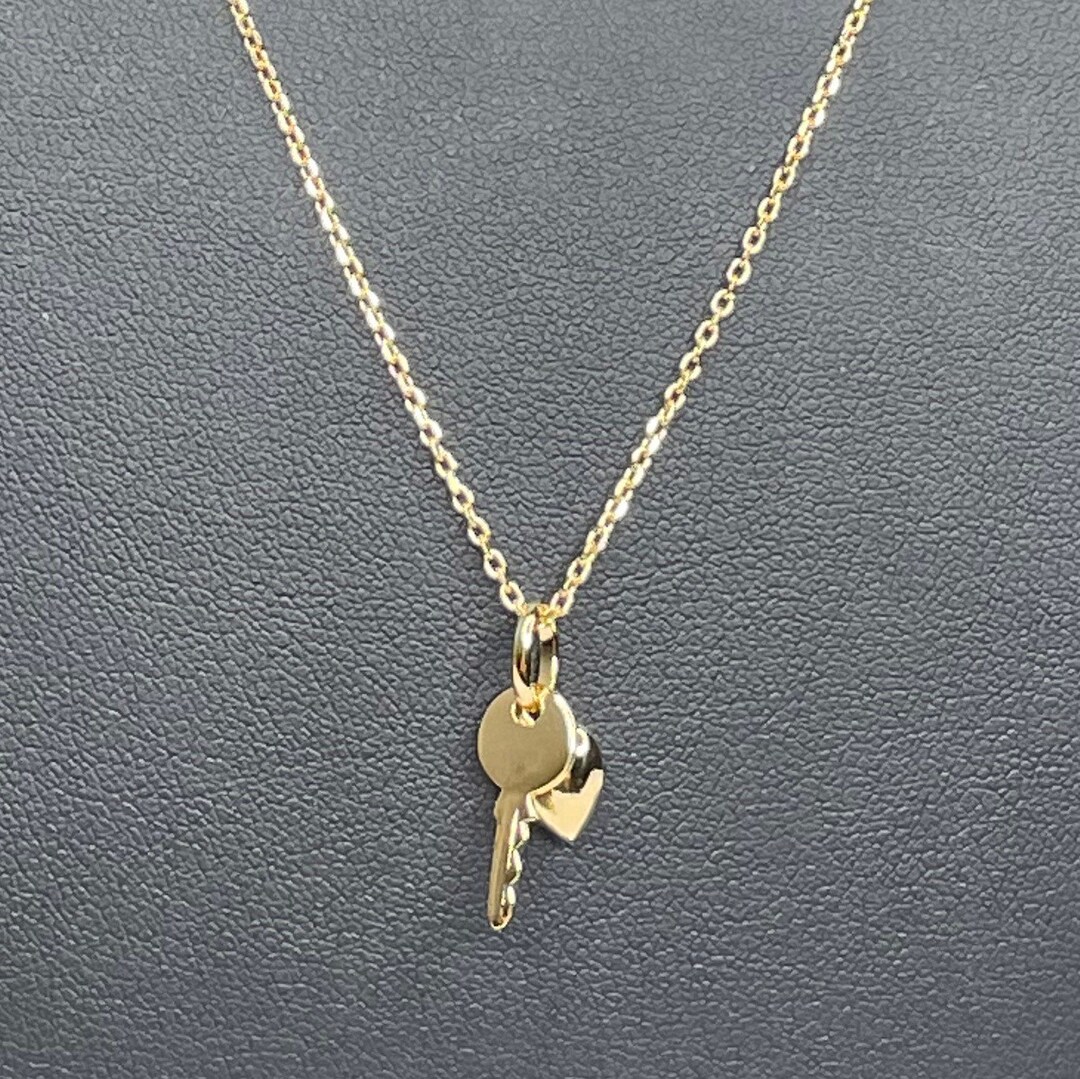 Gold-plated Code Necklace. Fancy Jewelry. Unisex Necklace. Women's ...