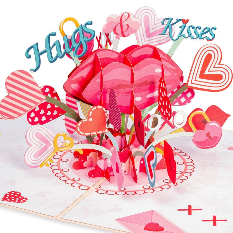 Pop up Valentine Cards - Etsy