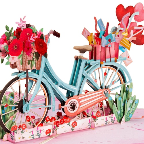 Paper Love Pop up Card I Love You Handmade 3D Popup - Etsy