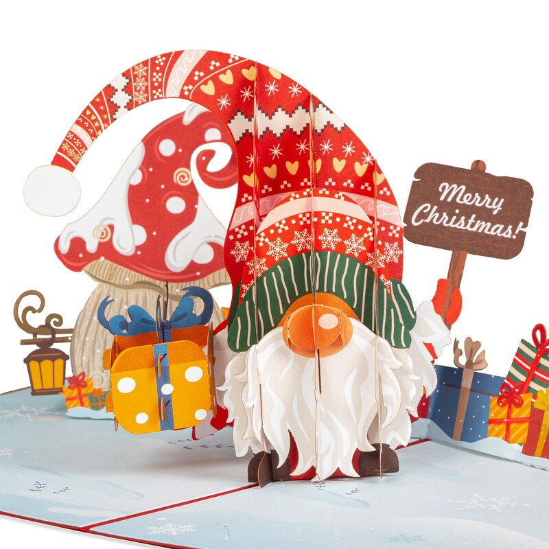 3d Christmas Card - Etsy