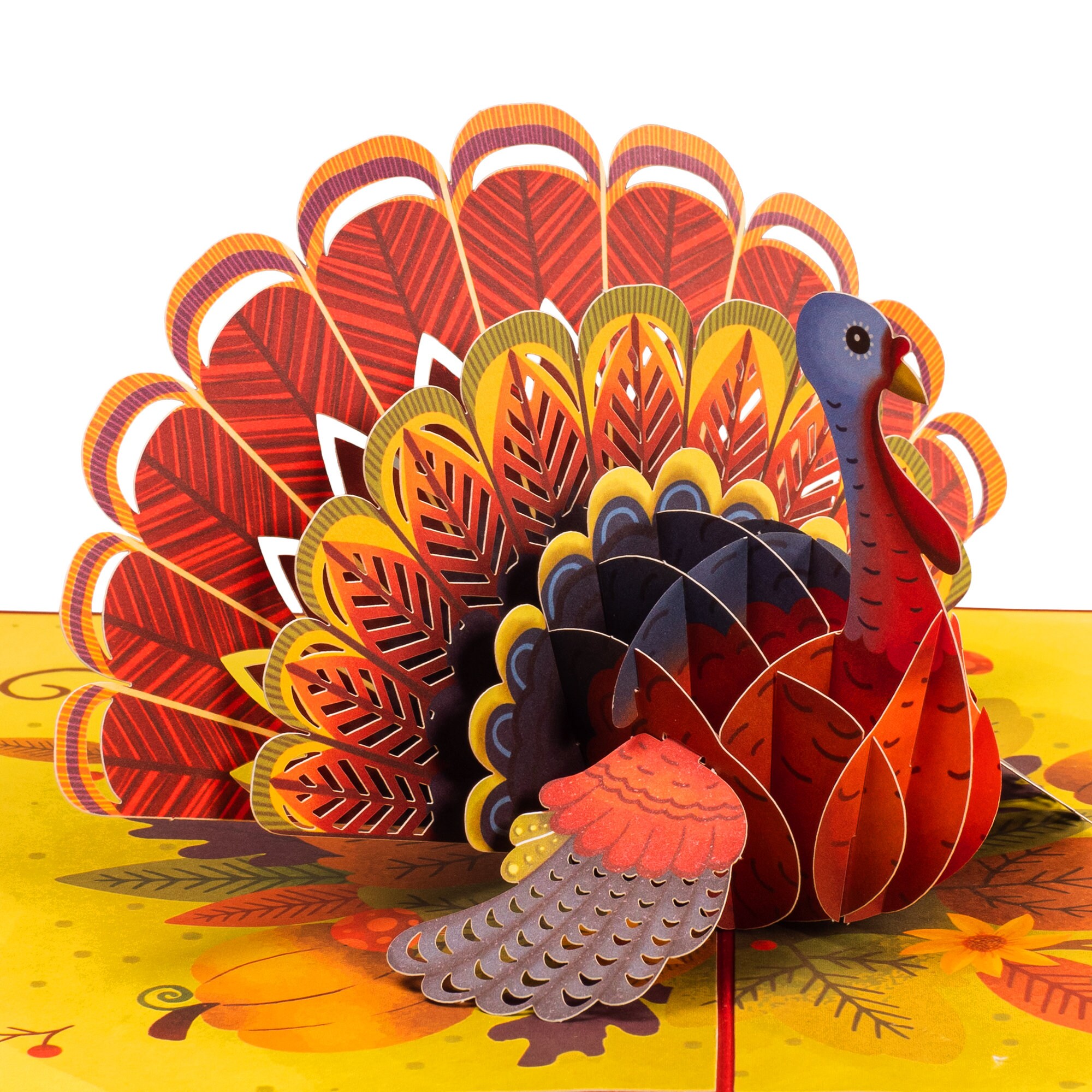 Pape Love Turkey Pop-up Card, Handmade 3D Greeting Card Thanksgiving - Etsy