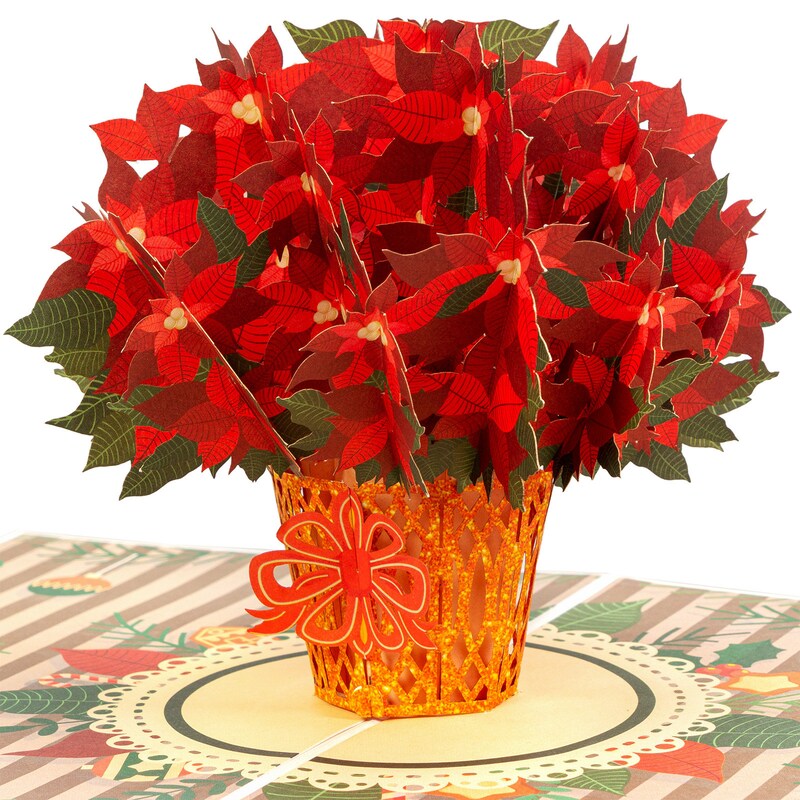 Paper Poinsettia - Etsy