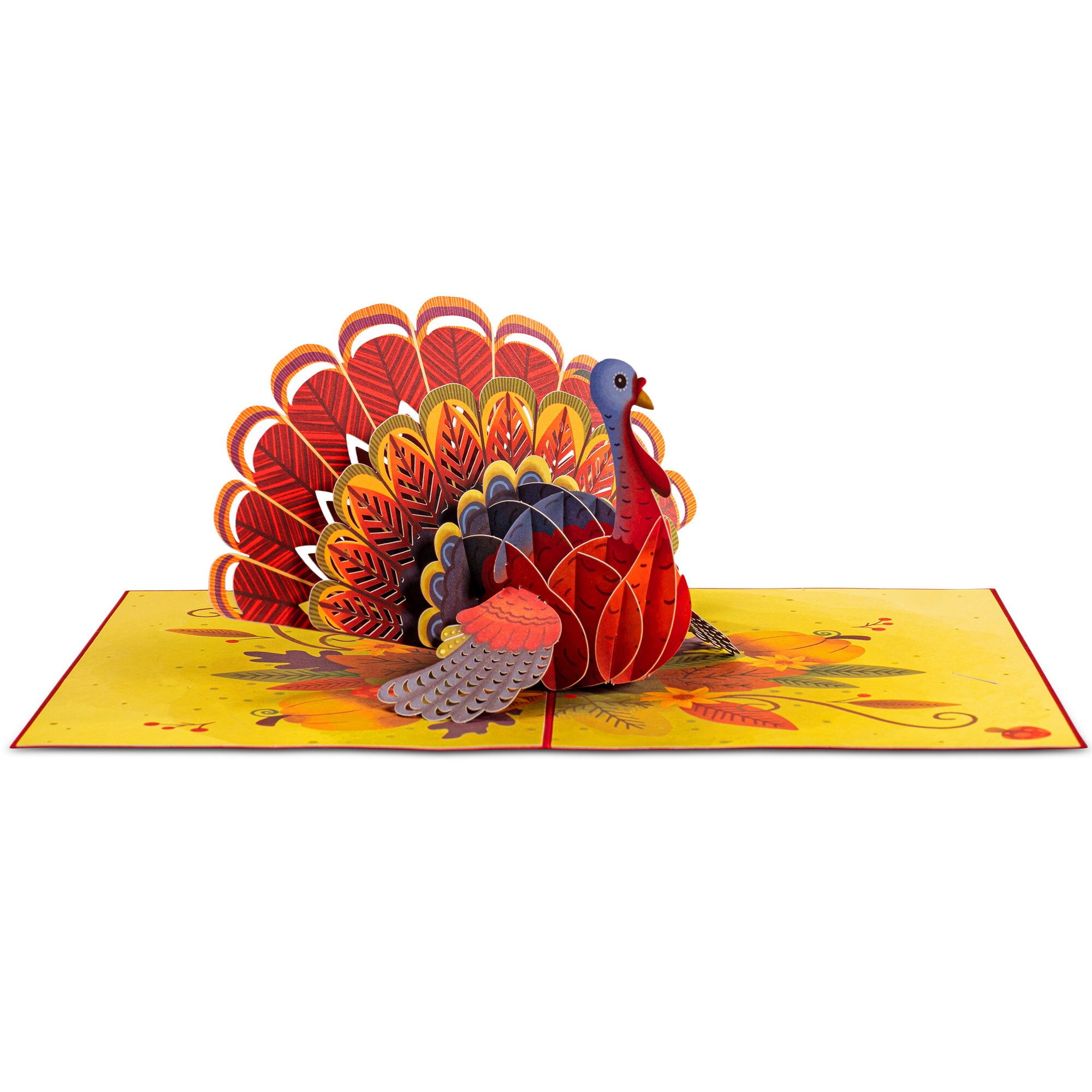 Pape Love Turkey Pop-up Card, Handmade 3D Greeting Card Thanksgiving - Etsy