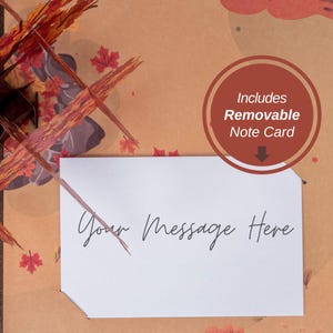 Paper Love Autumn Tree Pop up Card, Fall Tree, Handmade 3D Popup ...