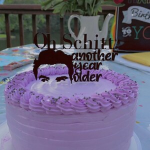 TV Inspired Birthday Cake Topper - Etsy