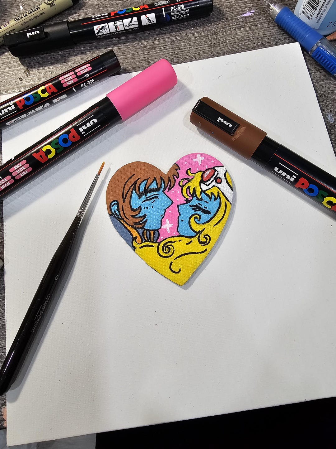 Shep and Stella (daft Punk) - Etsy