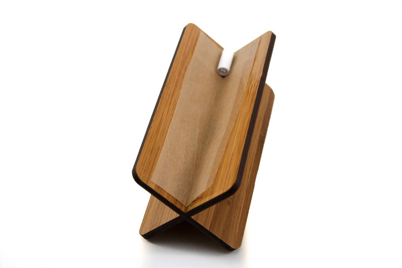 Bamboo Wood Rolling Tray Weed Rolling Stand Blunt Rolling - Etsy Canada