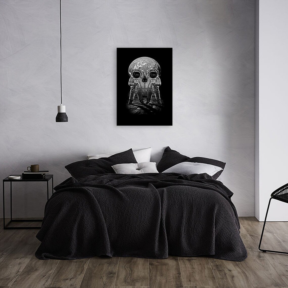 Salvador Dali Skull Illusion Optical Spaceman 50x70cm Fine Art - Etsy UK