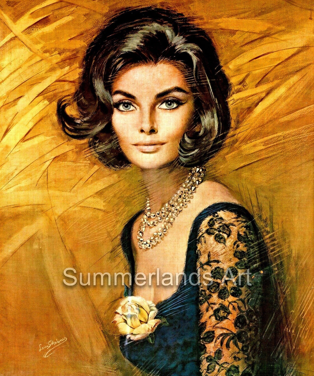 Louis Shabner Nicola 60x70cm Fine Art Print Giclee Gallery Grade Paper ...