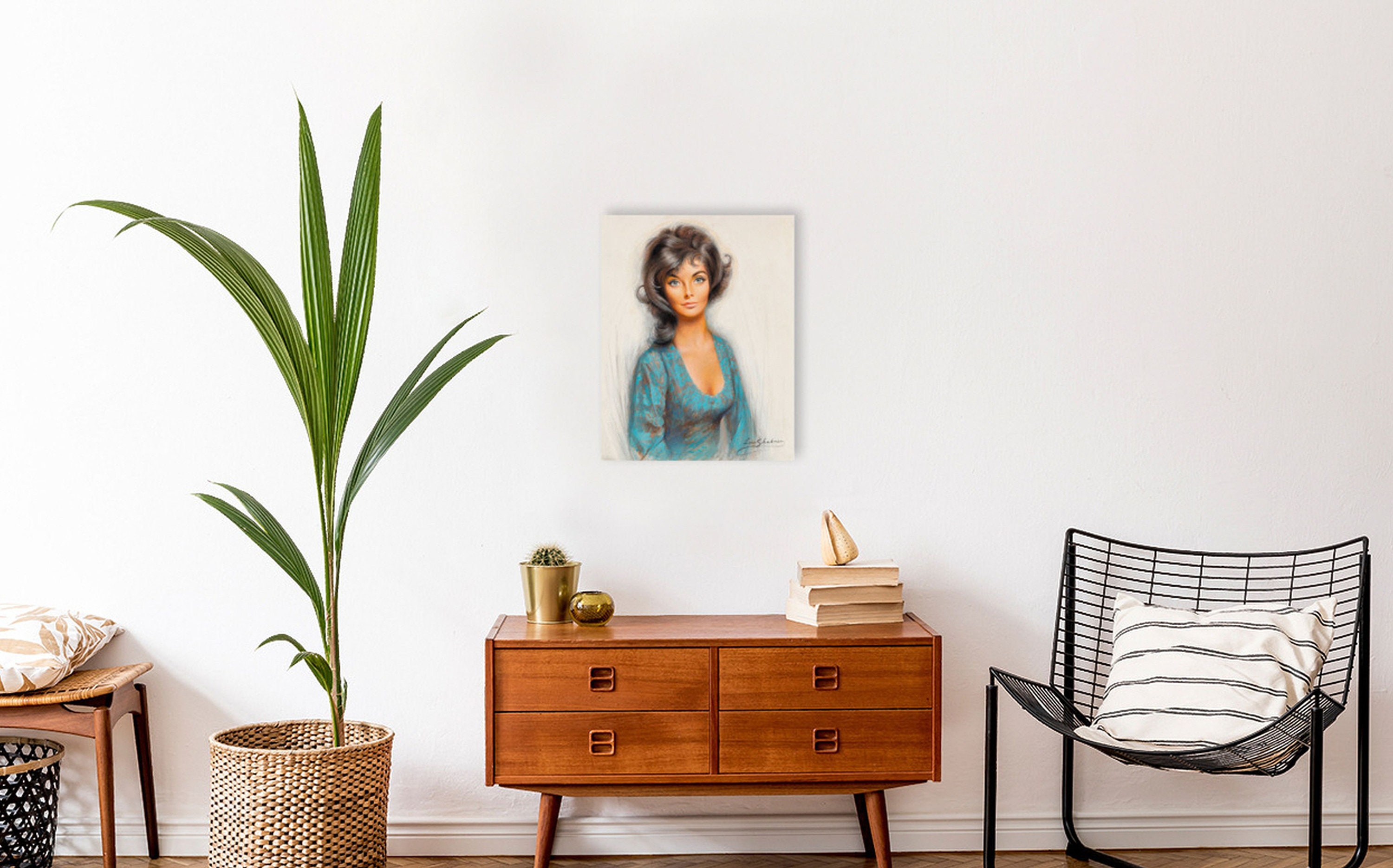 Louis Shabner Calendar Girl 55x70cm Fine Art Print Giclee - Etsy Canada