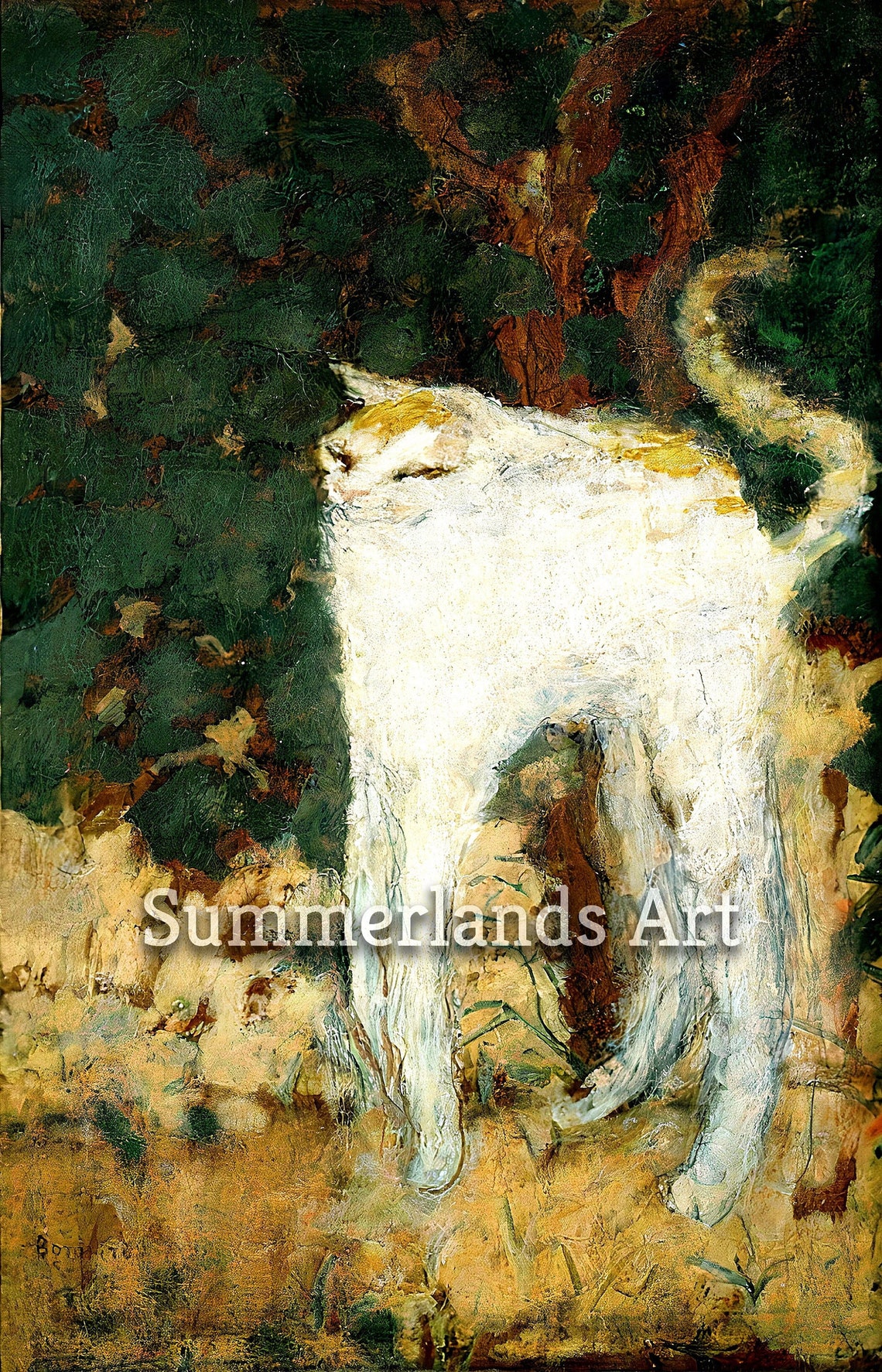 Pierre Bonnard Le Chat Blanc Fine Art Print 45x70cm Giclee - Etsy