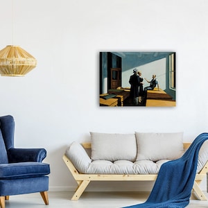 Edward Hopper Conference at Night, Fine Art Print, 70x50cm, Giclee ...