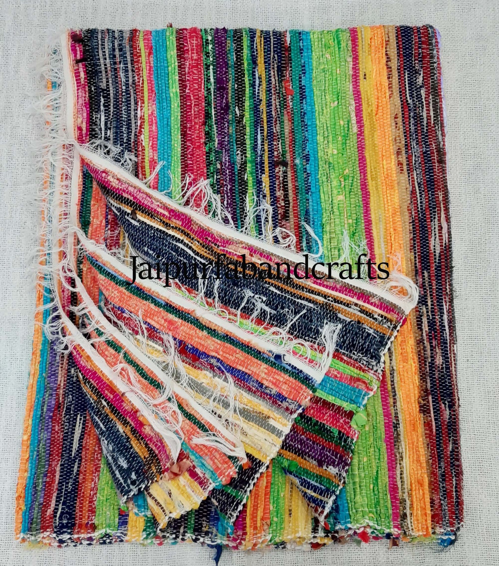 Multi Chindi Rug Floor Mat Rug Reversible Mat Rug Indian - Etsy