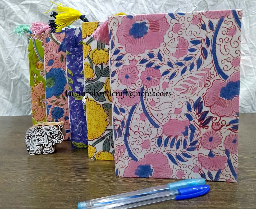 Note Book Block Print Diary - Etsy
