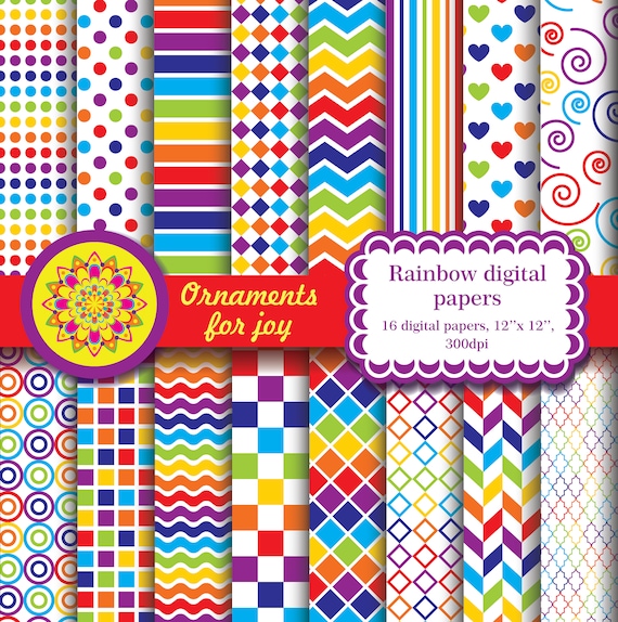 Bright Colourful Stripes