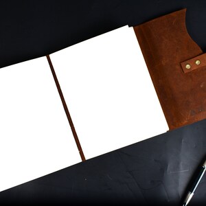 Personalized Binder | Custom Leather Engraved Journal | Unique Holiday ...