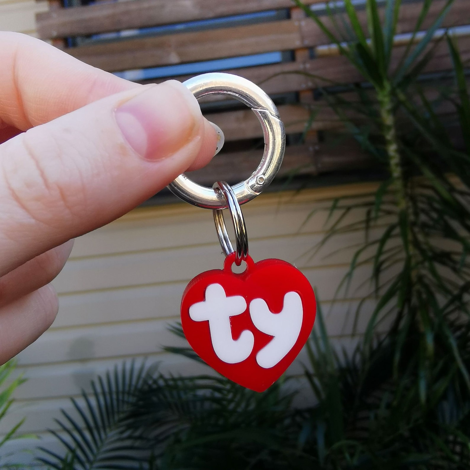 TY Inspired Pet Tag ID Dog Cat Personalizado Personalizado | Etsy