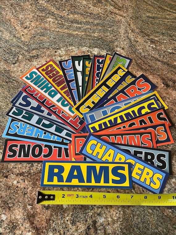Nfl Vinyl Logos Signs