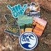 Surf Sticker Pack - Roxy Rip Curl Billabong Reef Surfer Girl Surfing - Etsy