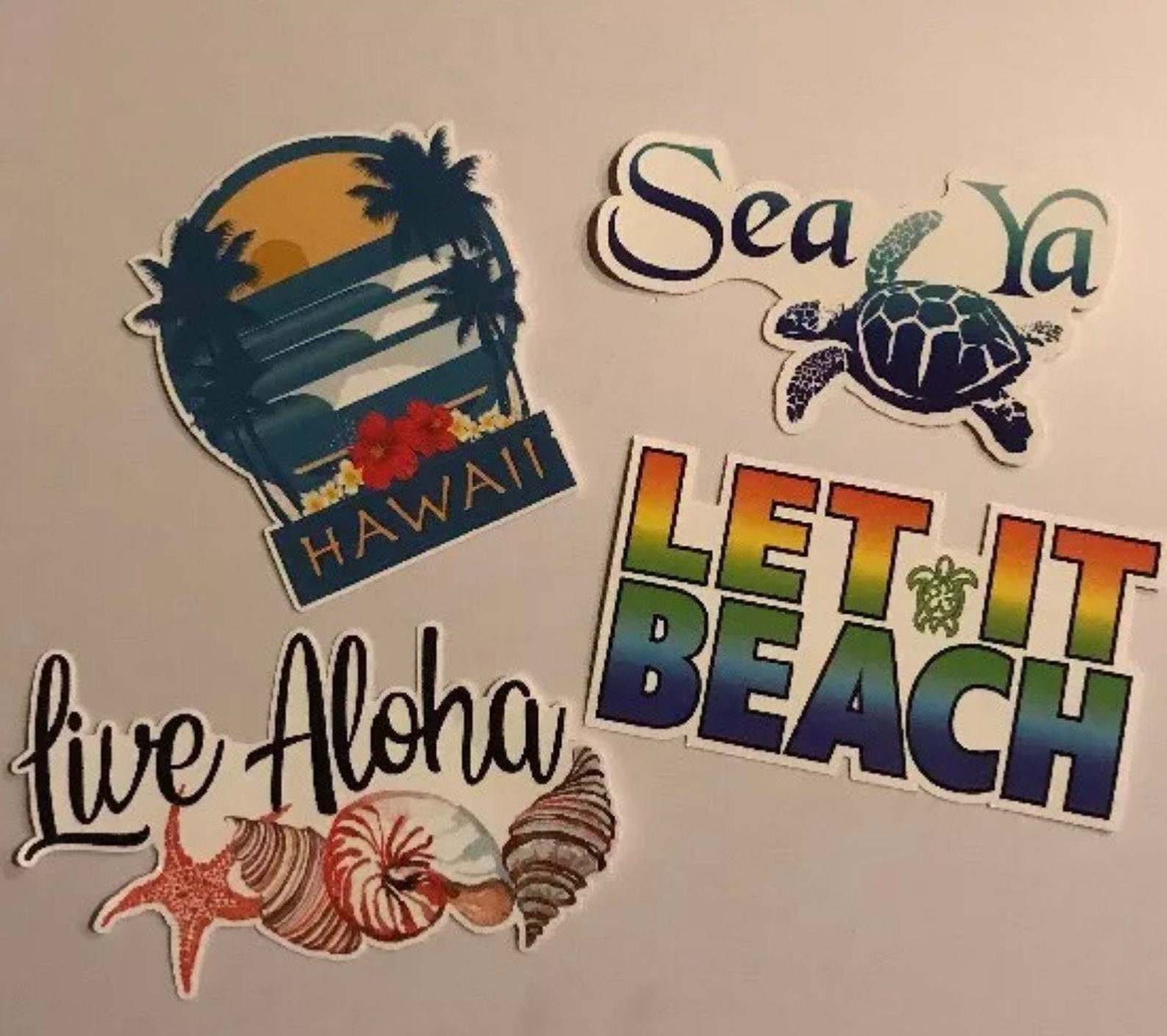 Aloha Sticker Pack Surf Hawaii Aloha Shaka Ohana Islands | Etsy