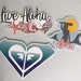 Surf Sticker Pack - Surfer Girl Roxy Quiksilver Hawaii Billabong Reef ...