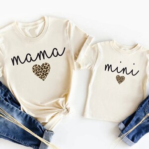Mama Mini Matching Set Baby Shower Gift Mama T Shirt Mini - Etsy