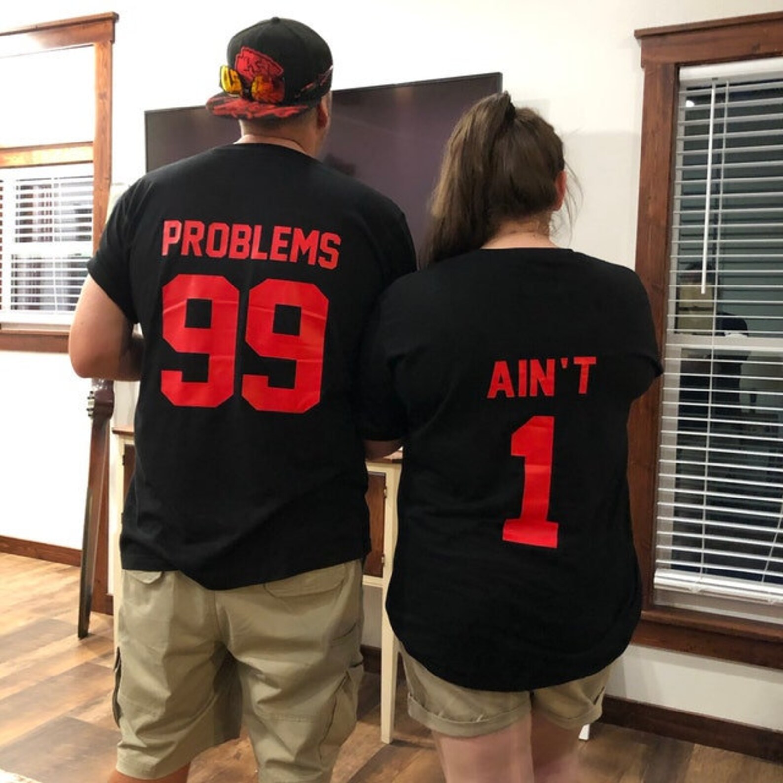 99 Problems Ain't 1 Shirts, Matching Shirts, Couples Shirts, Couple ...