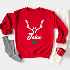 Custom Sweatshirt, Personalized Sweater, Family Christmas, Christmas ...