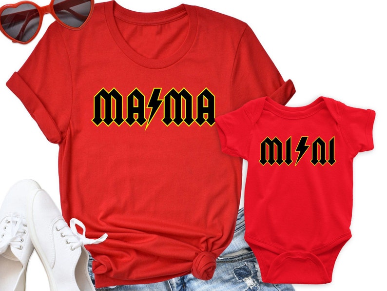 Mama Mama's Boy Matching Shirts Mom and Son Matching Set - Etsy