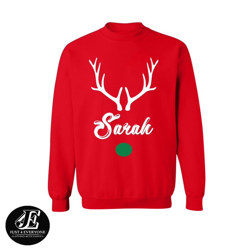 Custom Sweatshirt Personalized Sweater Family Christmas | Etsy