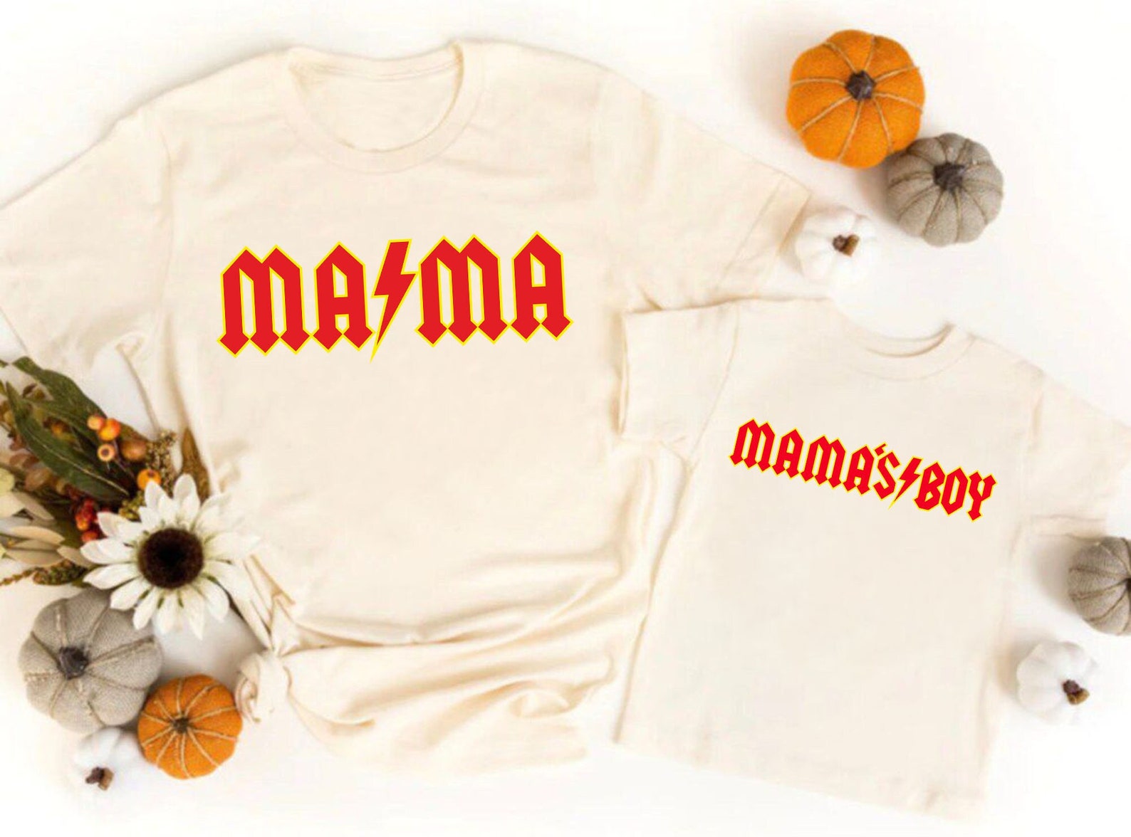 Mama Mama's Boy Matching Shirts, Mom and Son Matching Set, Mommy and Me ...