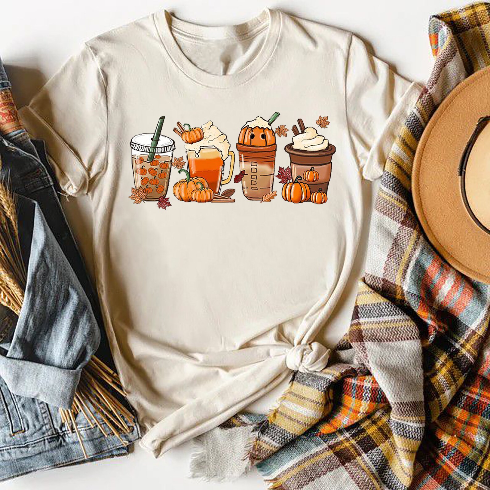 Fall Coffee Sweater Cute Fall Sweatshirt Coffee Lover Shirt - Etsy