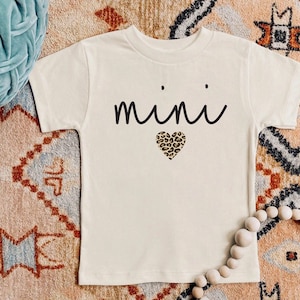 Mama Mini Matching Set, Baby Shower Gift, Mama T Shirt, Mini Bodysuit ...