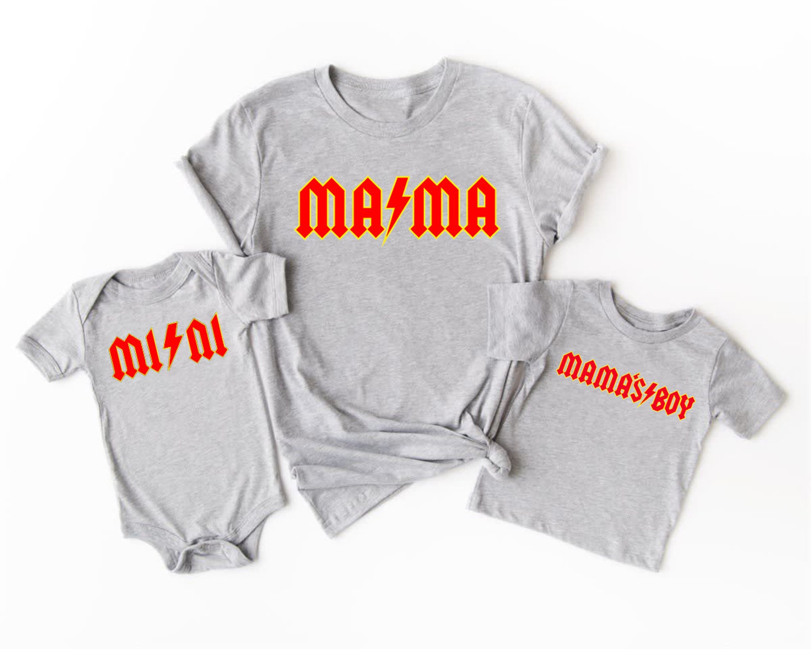 Mama Mama's Boy Matching Shirts, Mom and Son Matching Set, Mommy and Me ...