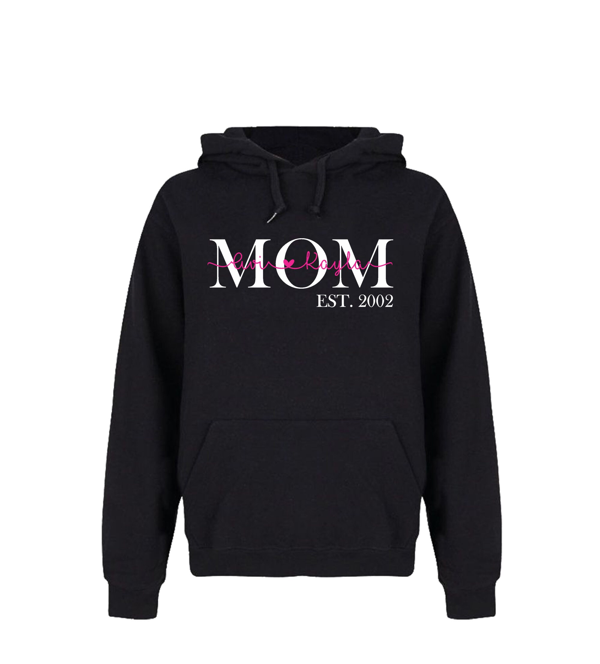 Mama Est Hoodie Mom Established Custom Year Personalized - Etsy Canada