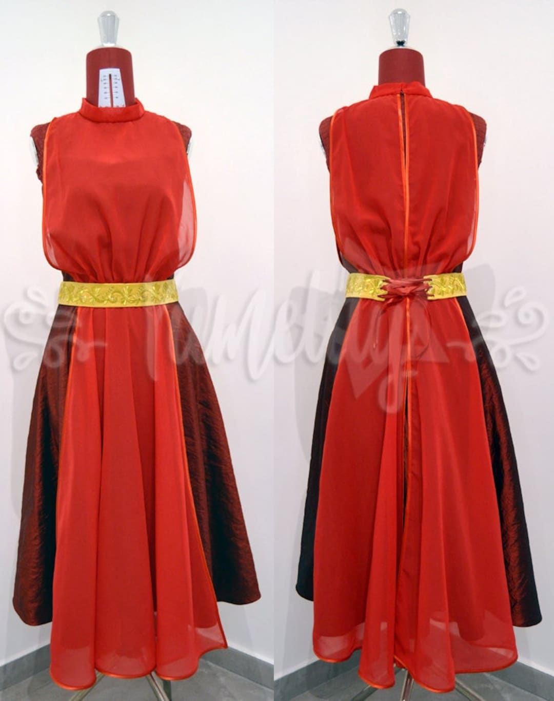 Adora She-ra Princess of Power Deluxe Original Design Red Prom Dress ...