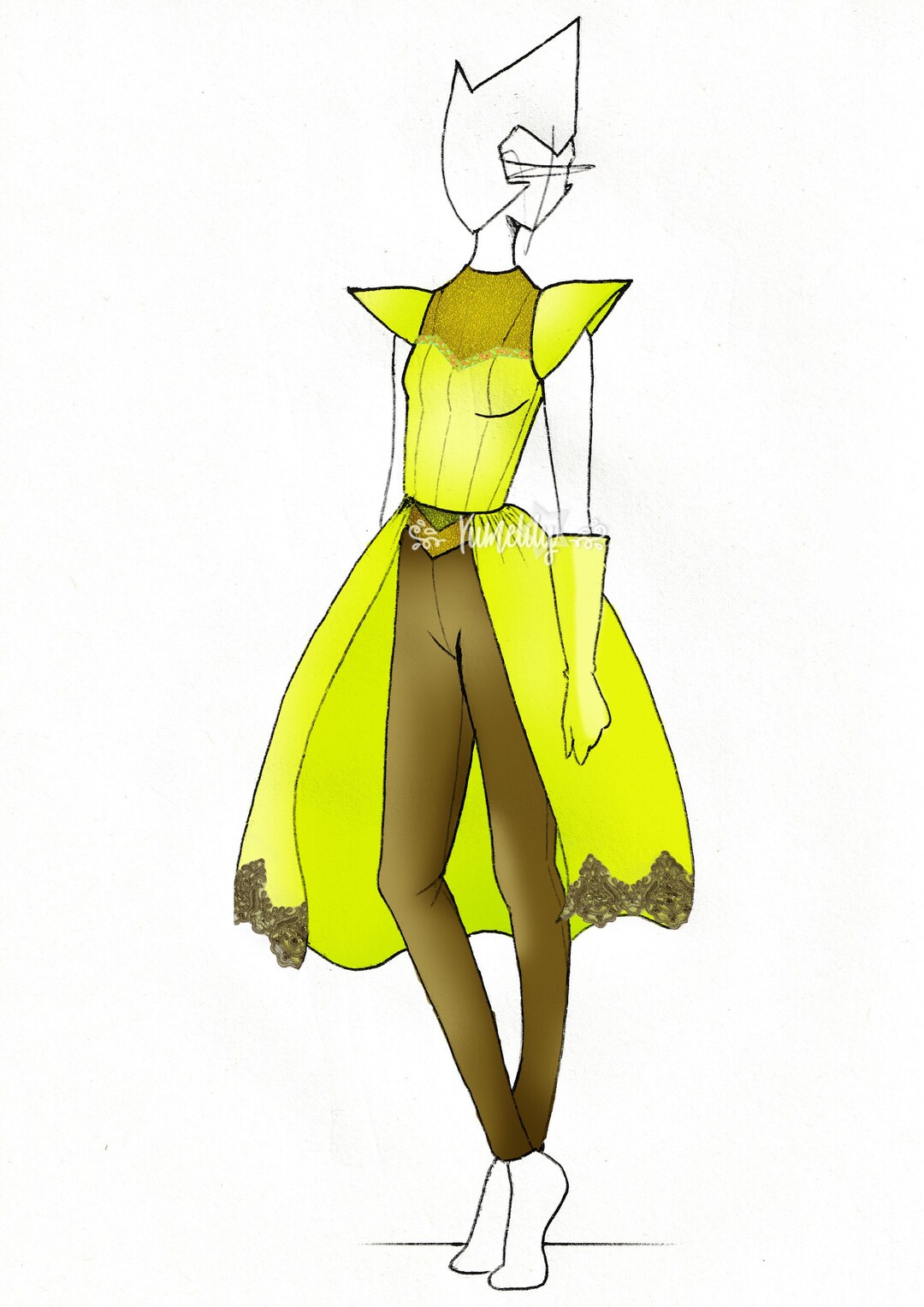Yellow Diamond Steven Universe Cosplay Costume Preorder - Etsy